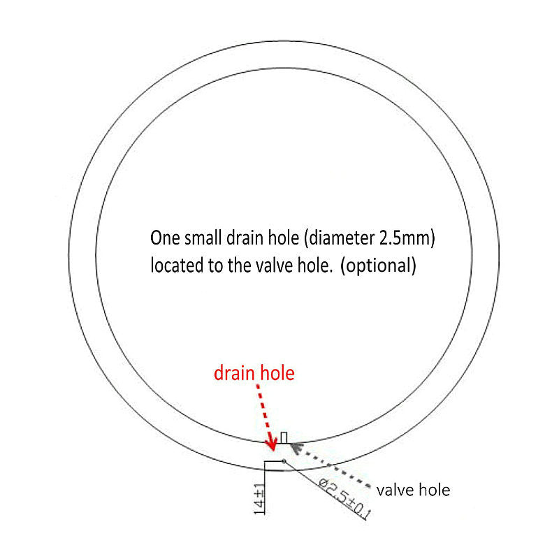 DT30S Carbon Road/CX Rim - 25mm Wide 30mm Deep Tubular | Carbonal Bike